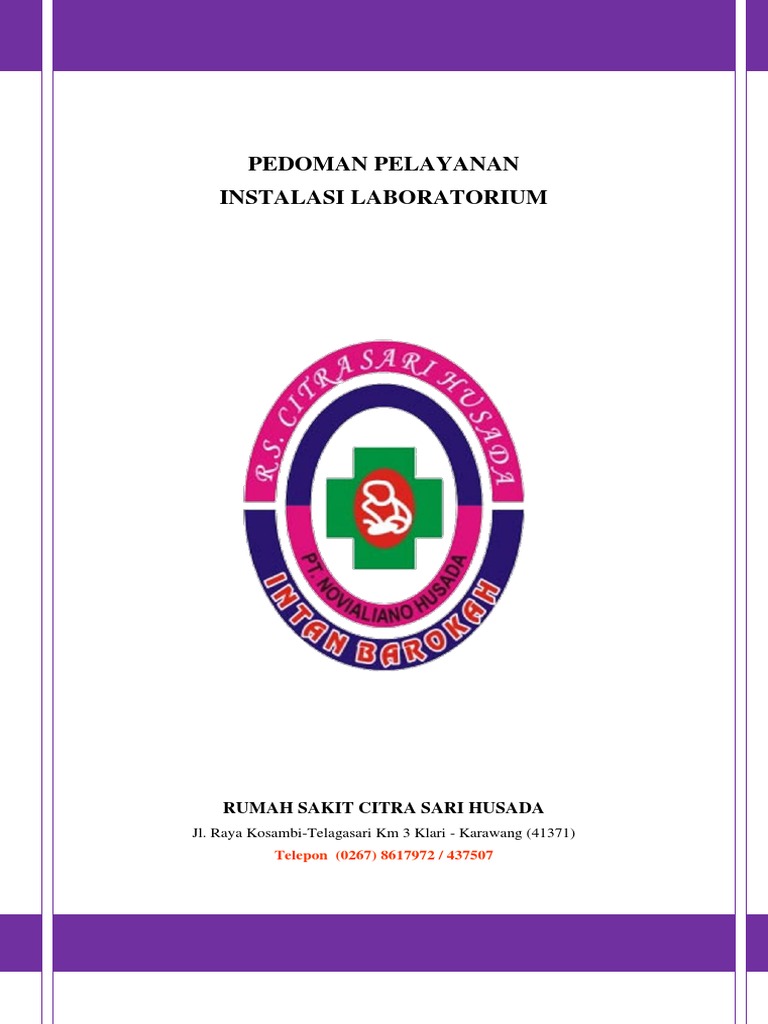 PEDOMAN PELAYANAN INSTALASI LABORATORIUM DAN PELAYANAN DARAH 2022 PP | PDF