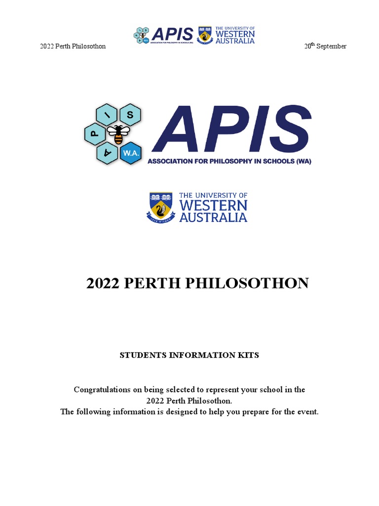 PP Information Kit STUDENTS | PDF | Reason | Thought