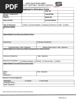 Interview Application Form | PDF | Career & Growth