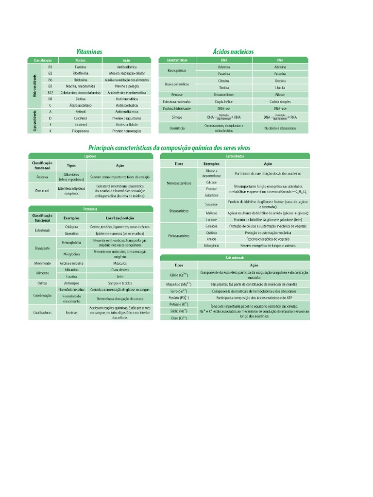Biologia Esquemas | PDF