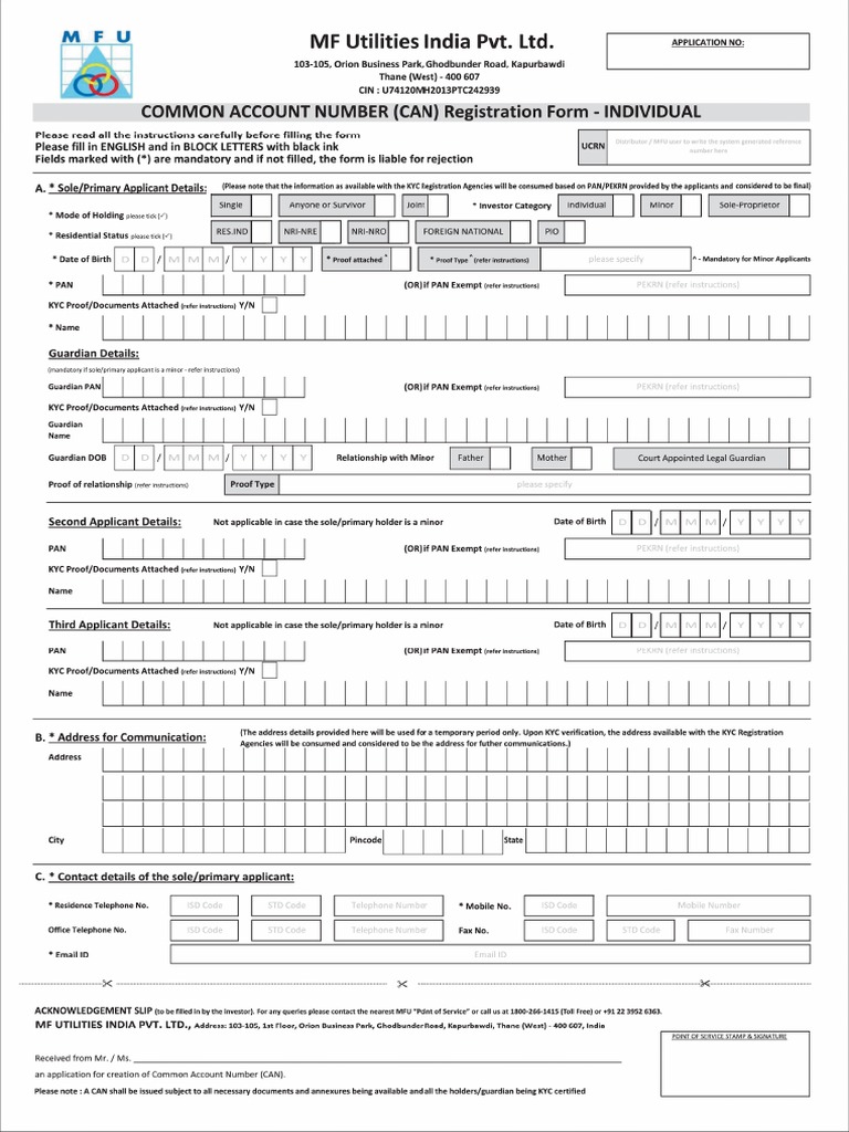CRF Individual | PDF