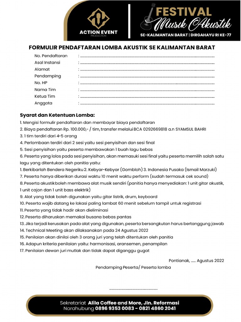 Form Festival Akustik | PDF