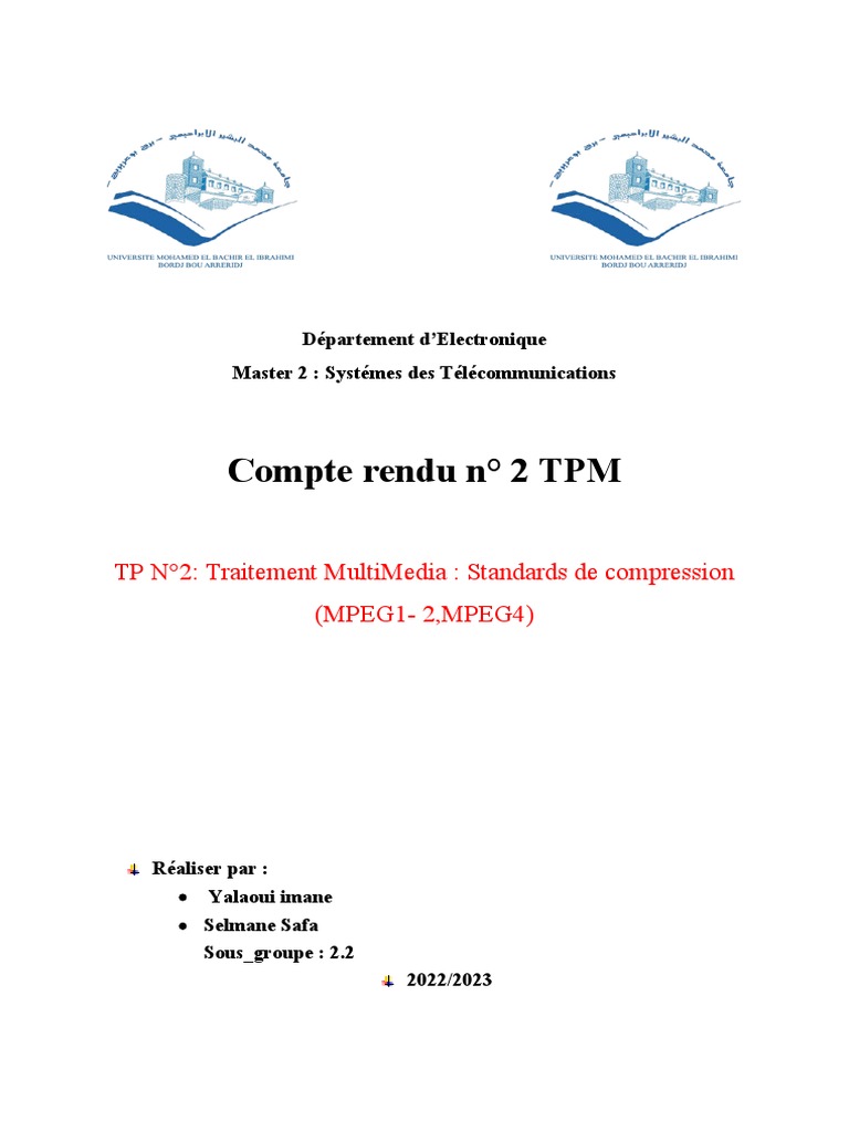 Imane | PDF | Code (information) | Cybernétique