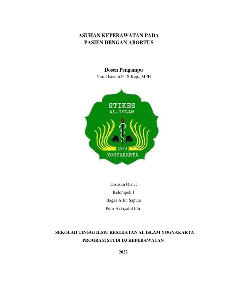 Asuhan Keperawatan Abortus pada Janin | PDF