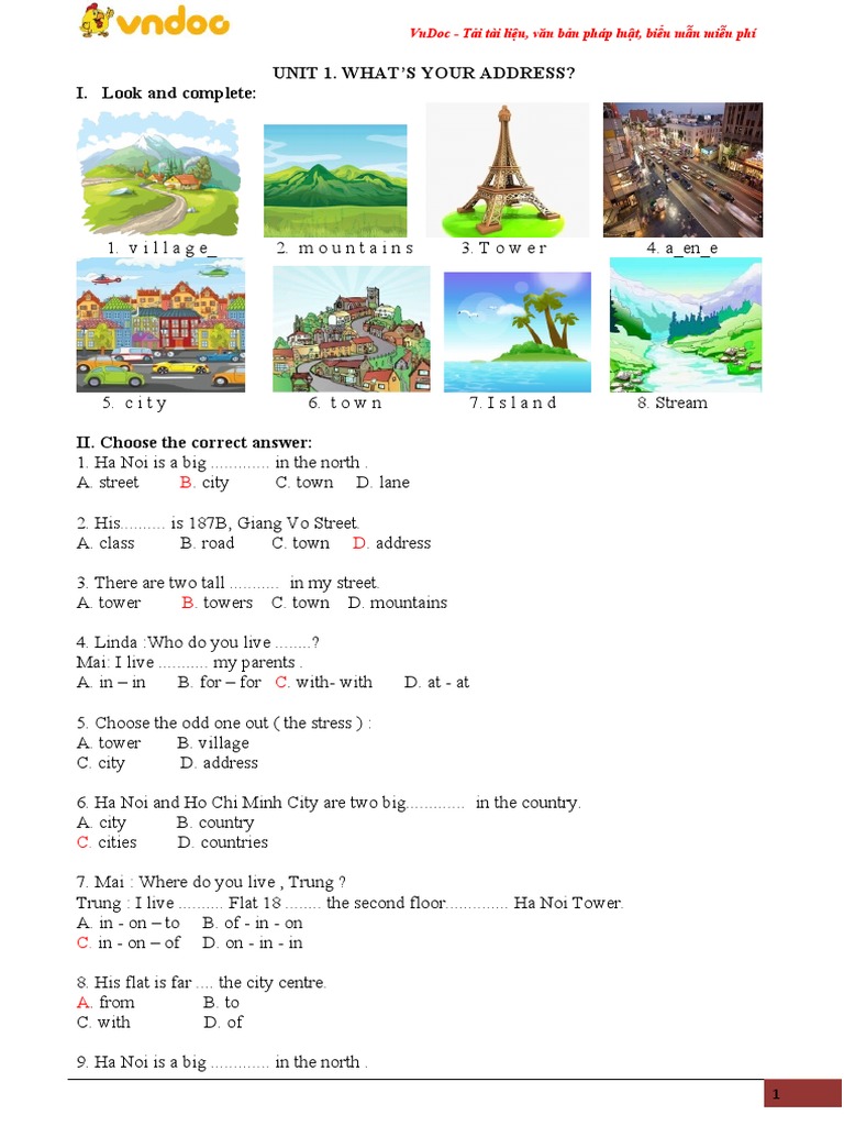 Bai Tap Tieng Anh Lop 5 Chuong Trinh Moi Theo Tung Unit | PDF | Ho Chi Minh City | Vietnam