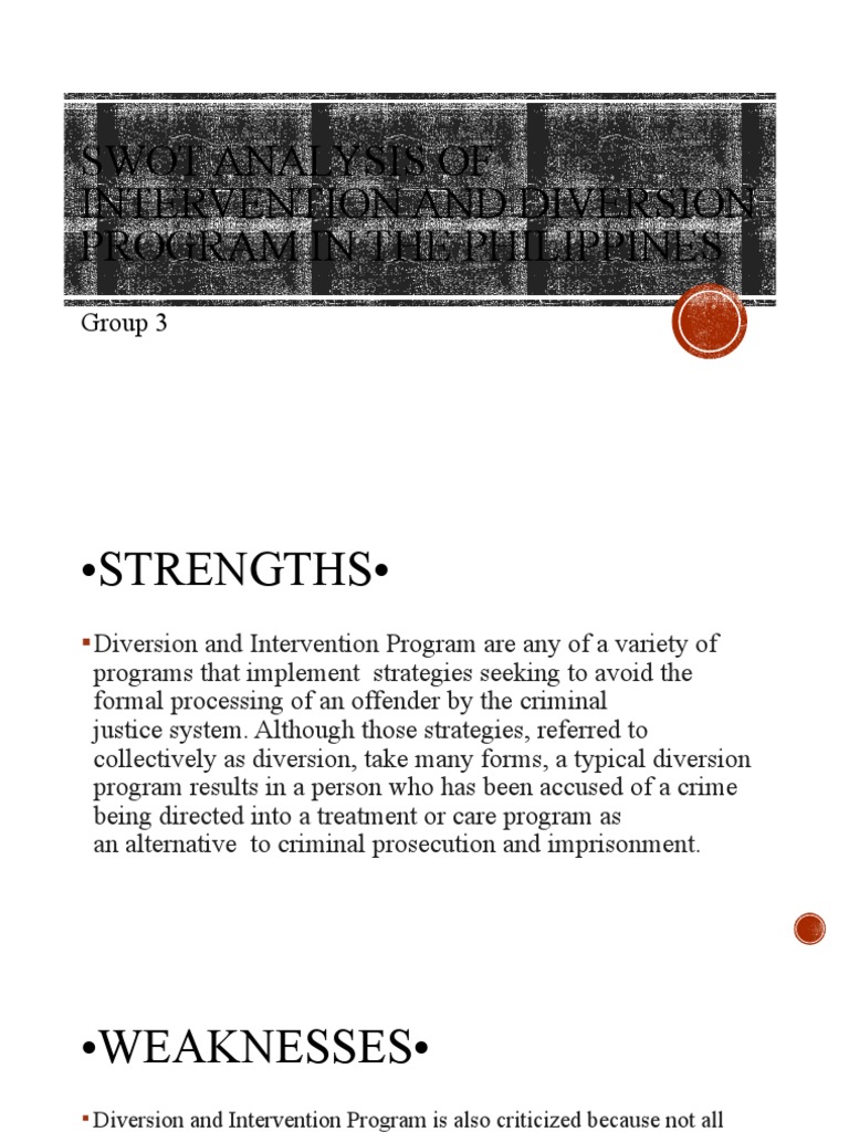 Intervention vs. Diversion Programs Analysis | PDF | Social Science