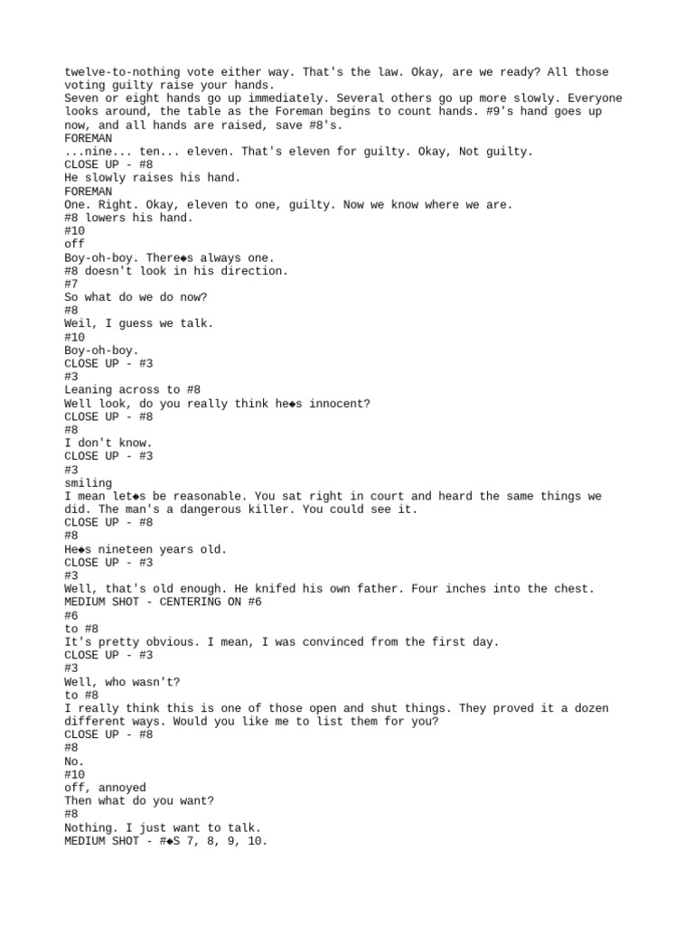 Script 6 | PDF | Witness