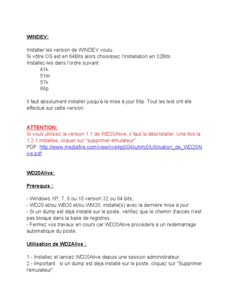 Tutoriel Windev | PDF