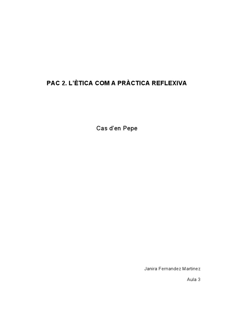 Fernandez Martinez Pac2 | PDF