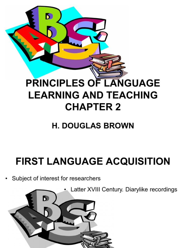 Principles of Language Learning and Teaching | Download Free PDF ...