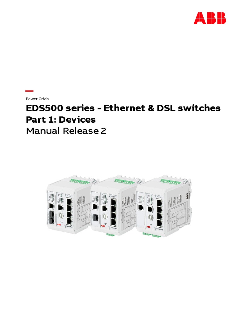 Eds500 Series | PDF | Computer Network | Network Switch