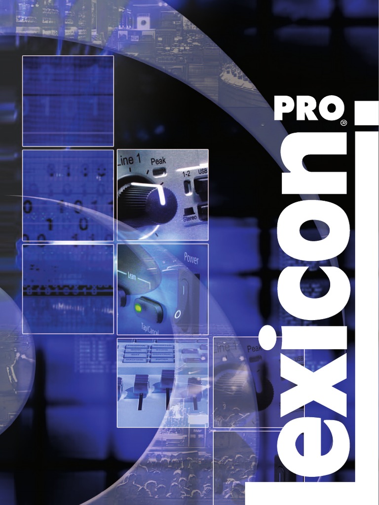 Catalogue Lexicon | PDF | Entrée/Sortie | Ingénierie audio