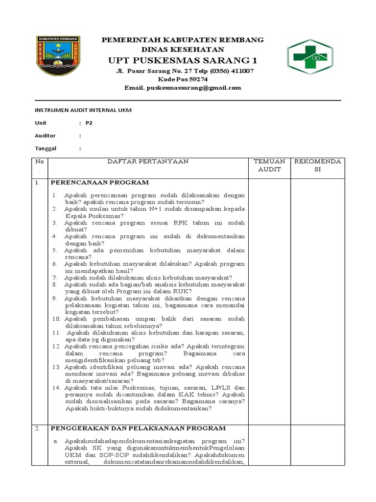 Audit Internal P2P | PDF