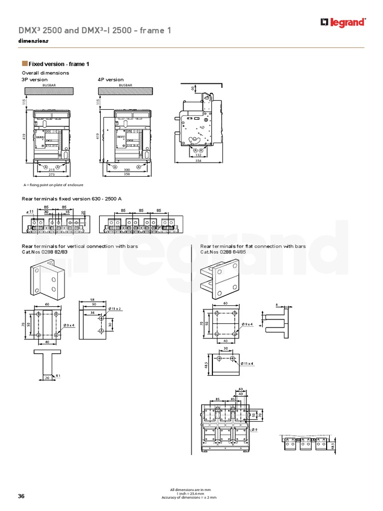 POWER DMX3 Dimensions | PDF
