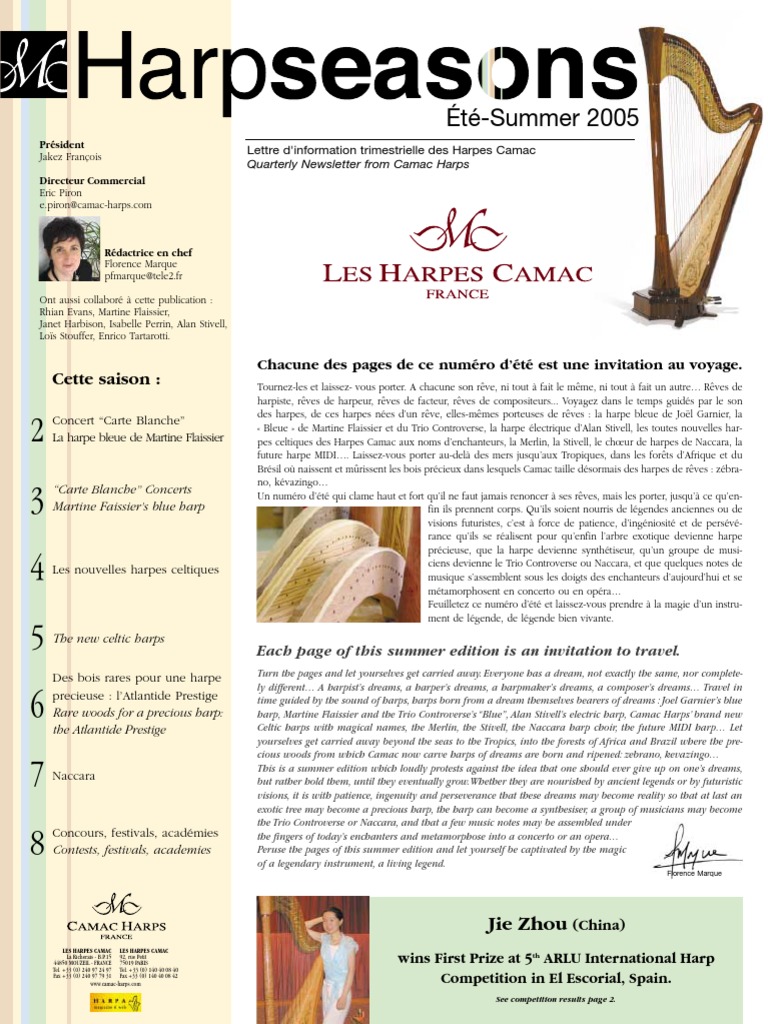 Rêves et Harpes : Édition Été 2005 | PDF | Merlin