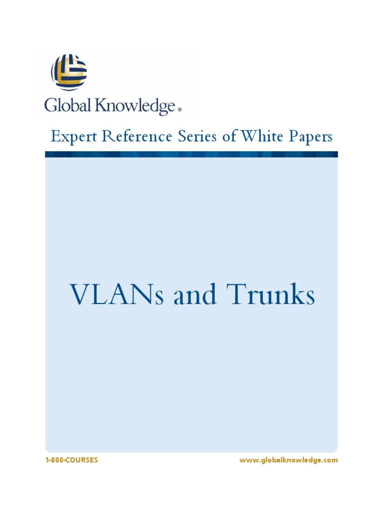 WP Vlans and Trunks | PDF | Network Switch | Computer Network