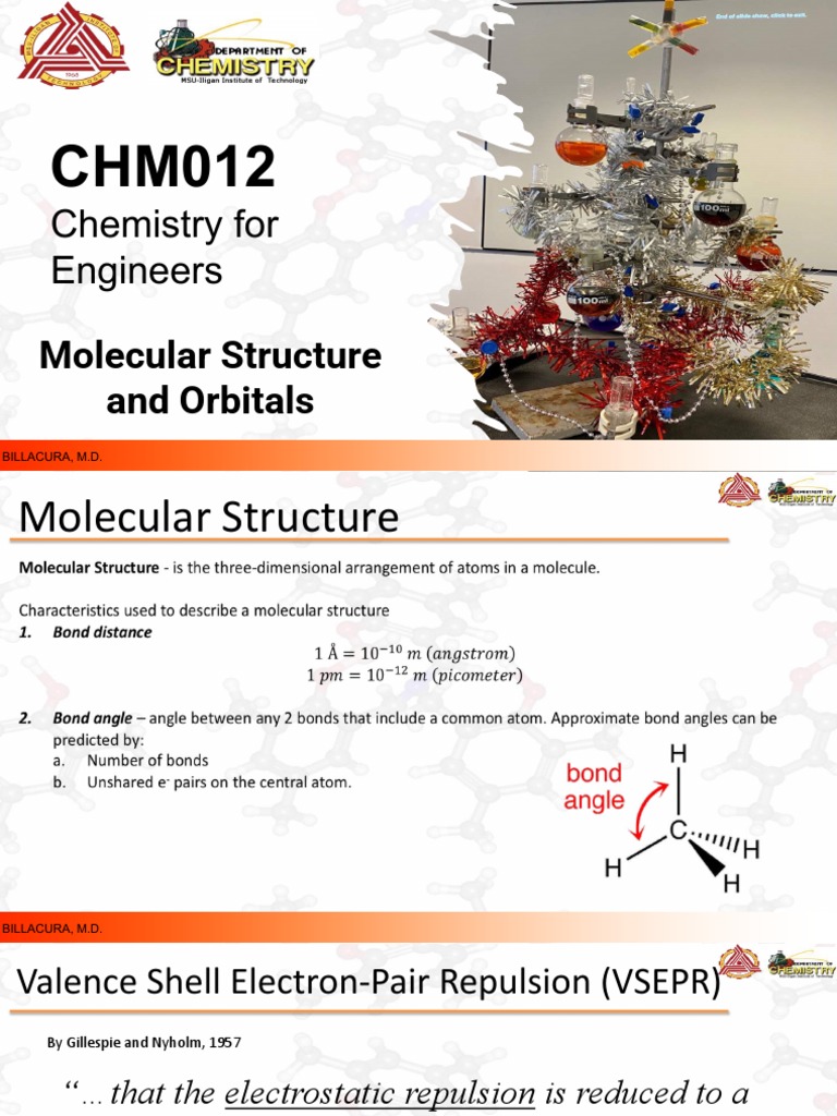 Module 1 - Molecular Structure and Orbital | PDF | Molecular Orbital ...