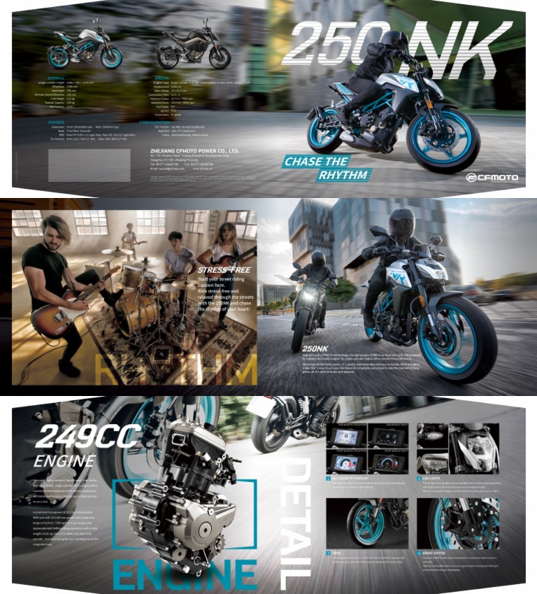 Cfmoto 250NK Brochure | PDF