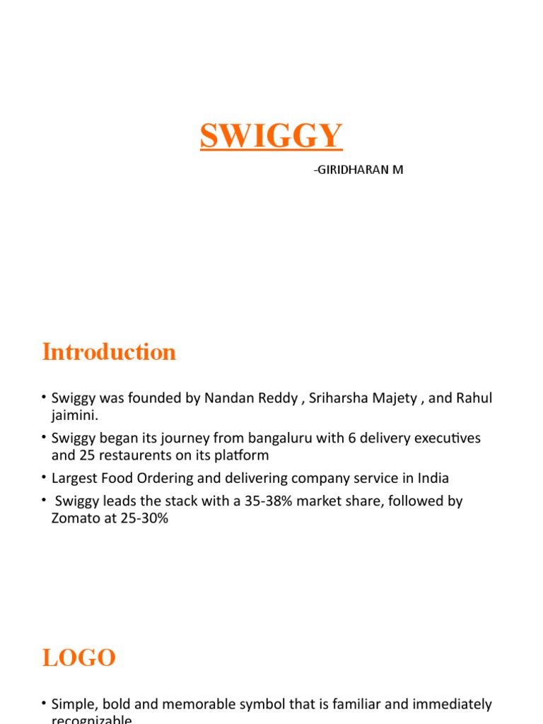 Swiggy | PDF | Marketing | Communication