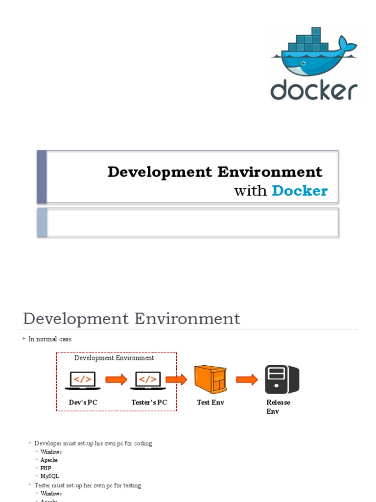 Development Environment with Docker | PDF | Apache Http Server | My Sql