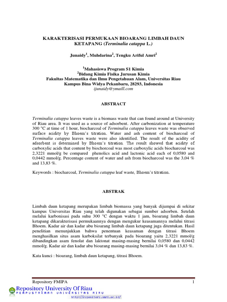 Repository Junaidy | PDF | Sains & Matematika