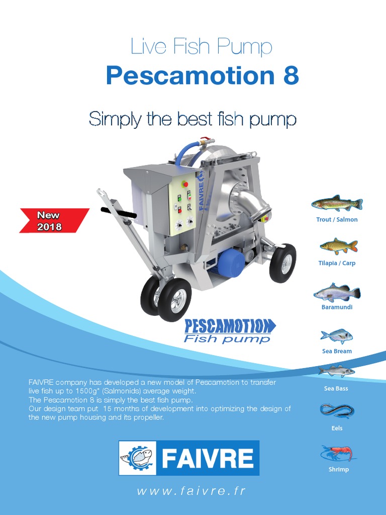 Pescamotion 8 en A3 | PDF | Pump | Fish
