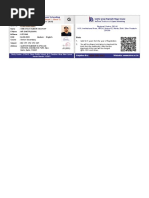 IGNOU Payment Receipt | PDF