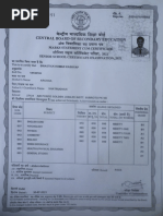 Class 12 Marksheet Template | PDF