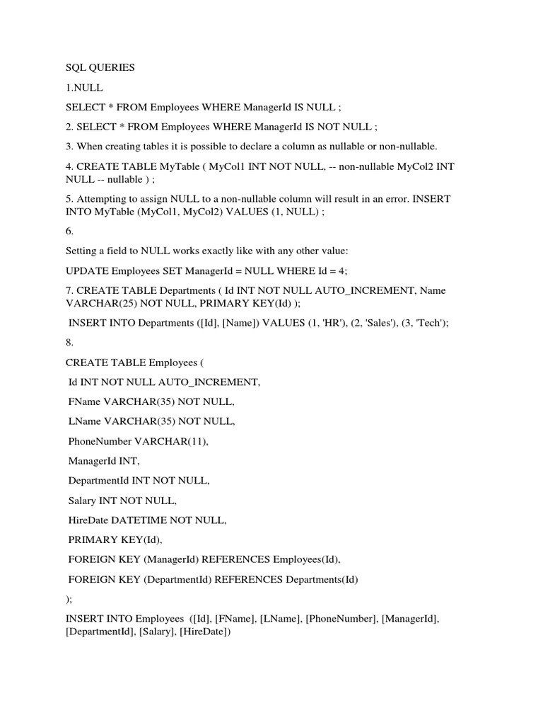 Sql Queries Download Free Pdf Database Index Table Database