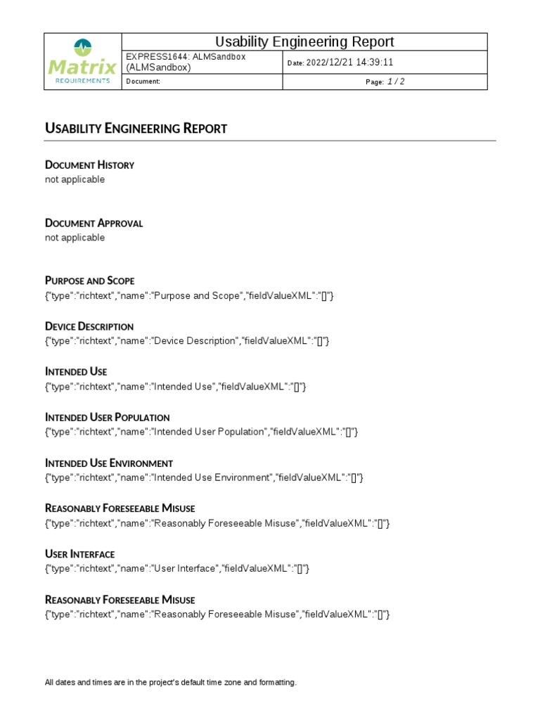 Usability Engineering Report | PDF Usability Engineering Report | PDF