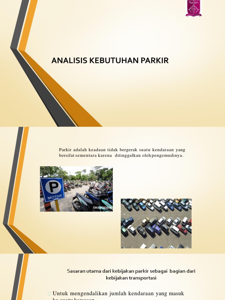 13 Analisis Kebutuhan Parkir | PDF