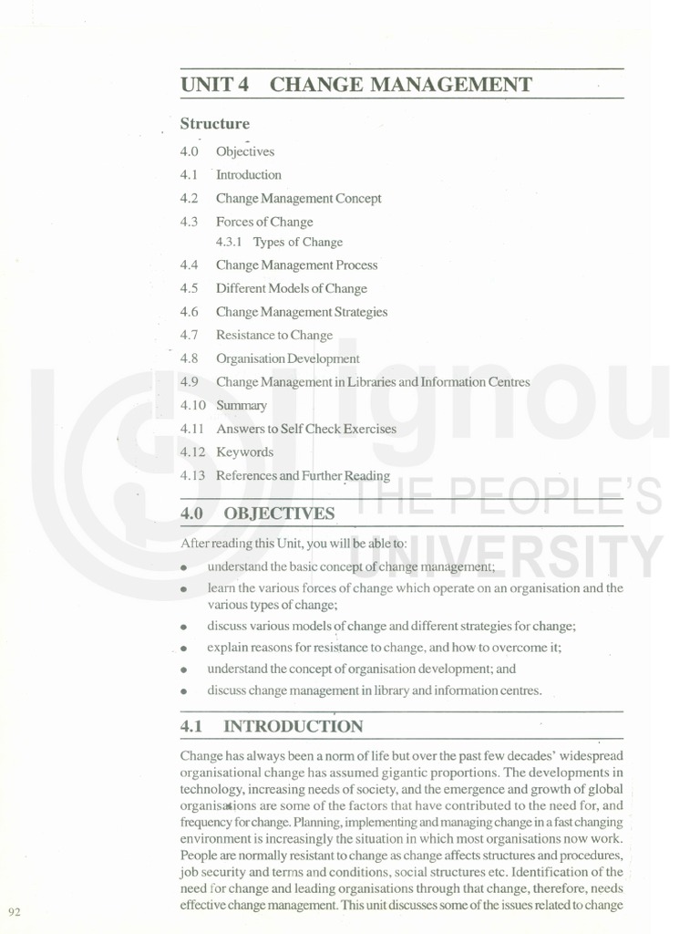 Unit 4 | PDF | Change Management | System