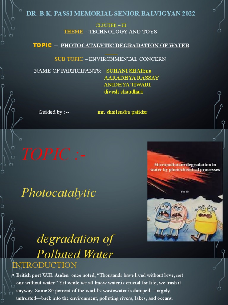 bal vigyan ppt | PDF | Water Pollution | Water