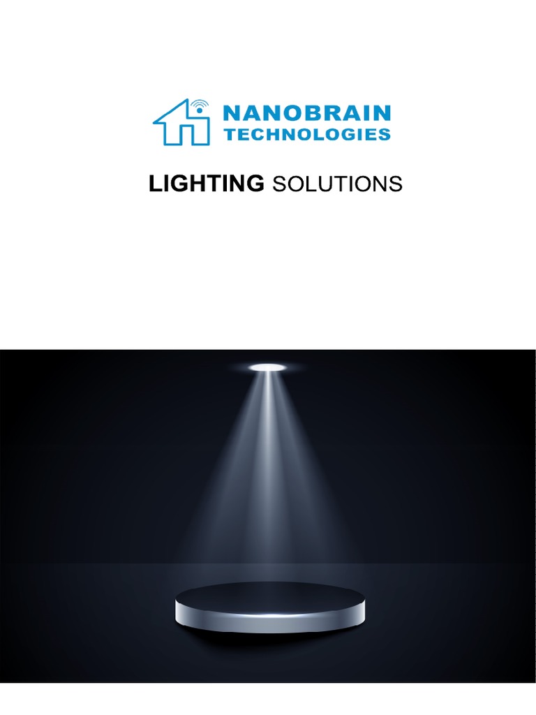 Nanobrain Lighting Catalogue | PDF