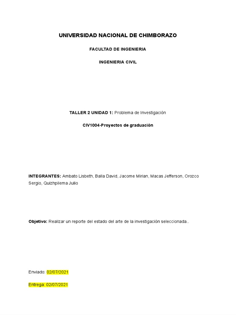 Tarea 2 Proyectos - Documentos de Google | PDF