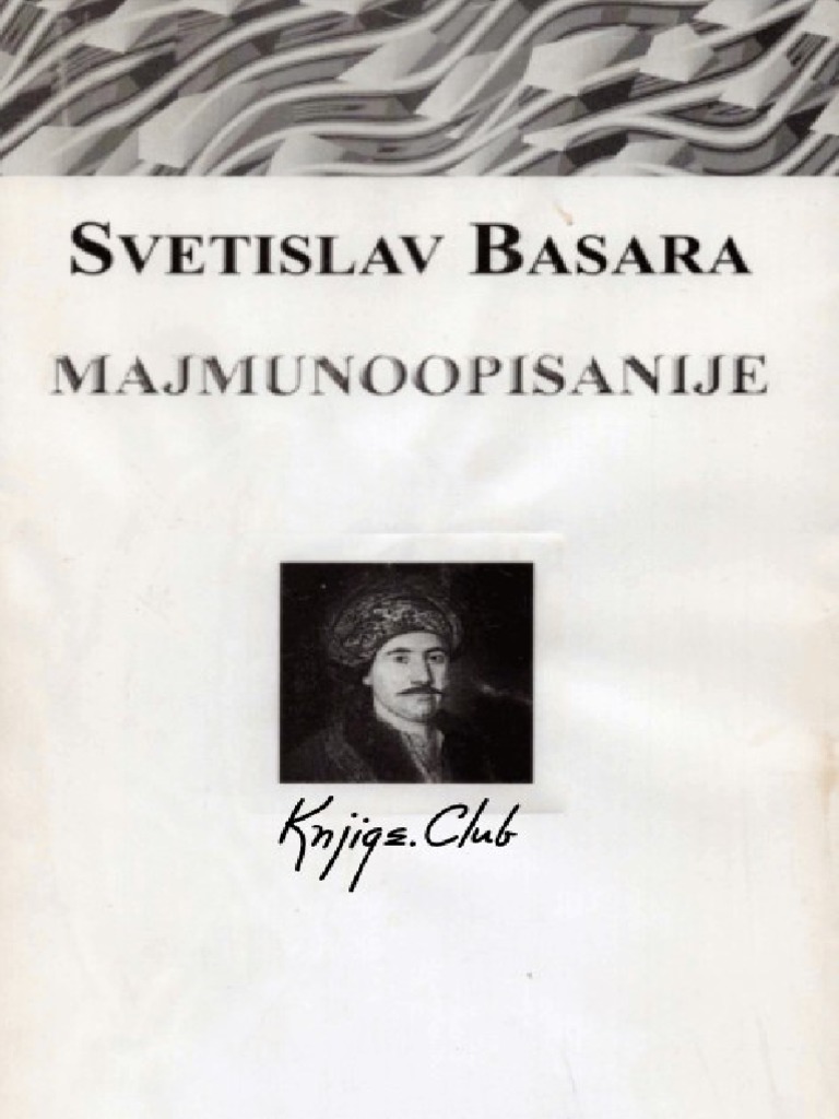 Svetislav Basara - Majmunoopisanije | PDF