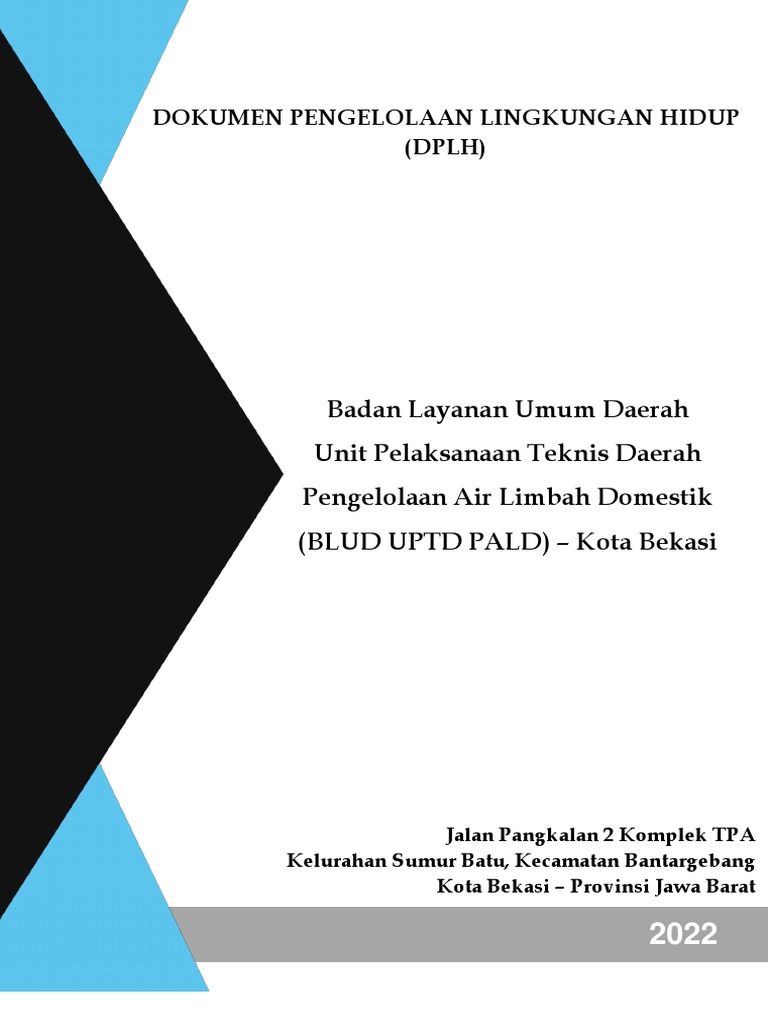 DPLH Blud Uptd Pald Kota Bekasi | PDF