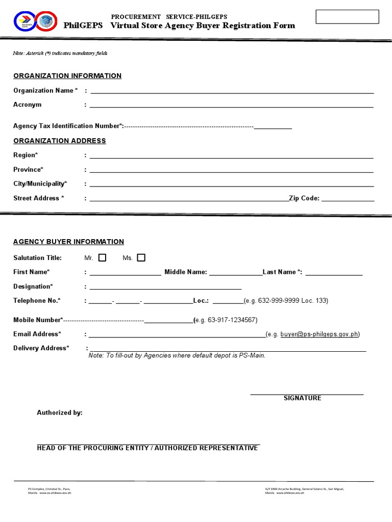 PhilGEPS Buyer Registration Guide | PDF | Written Communication ...