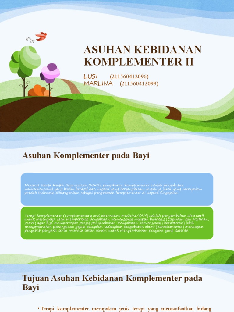 Asuhan Kebidanan Komplementer Ii | PDF
