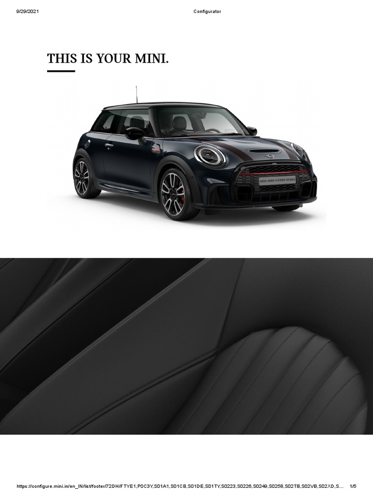 mini cooper | PDF | Mini | Taxes