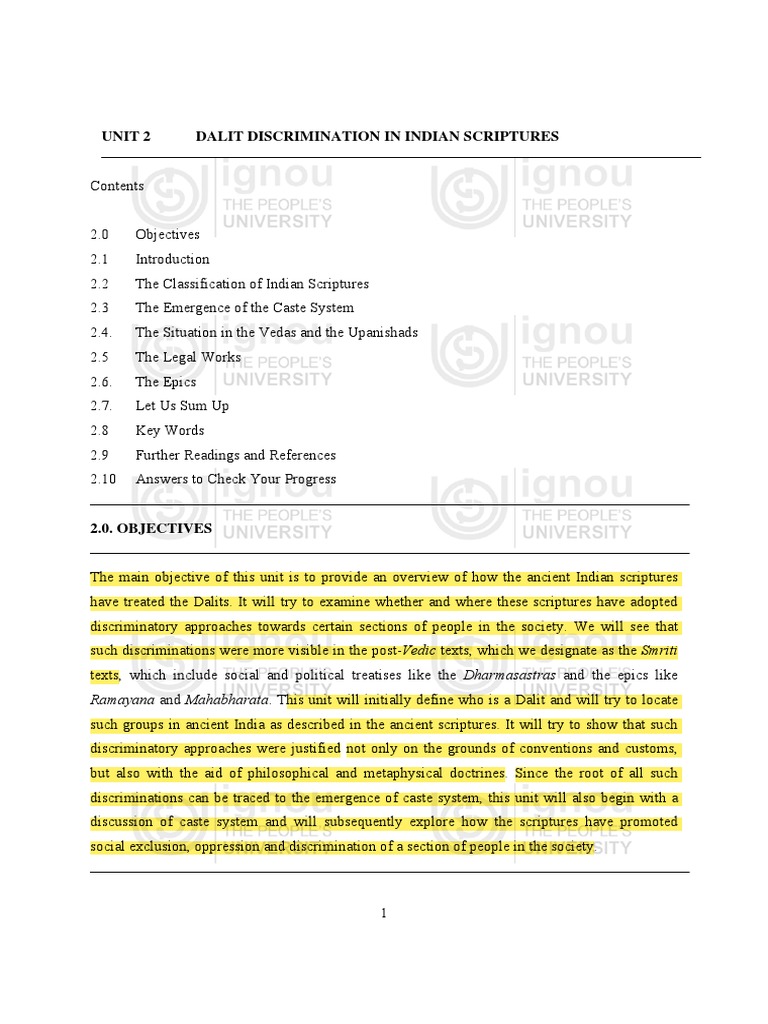 Unit 2 | PDF | Hindu Texts | Vedas
