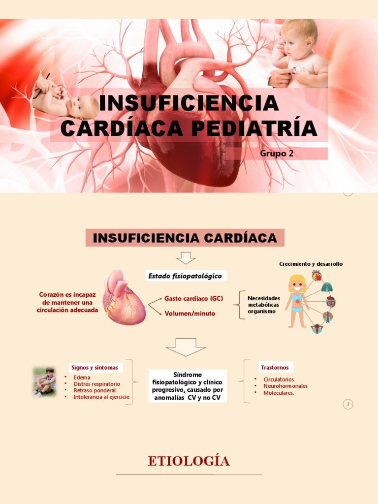 Insuficiencia Cardíaca en Pediatría: Causas y Tratamiento | PDF ...