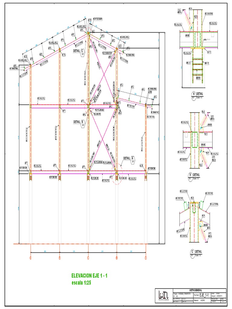 PR - TRPTO - 04 - 21 - REV - 00 - 01 - A1 Advance Steel-Model | PDF ...