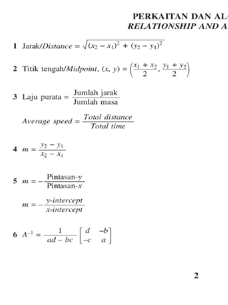 Kertas Model SPM Matematik (Format Mulai 2021) | PDF