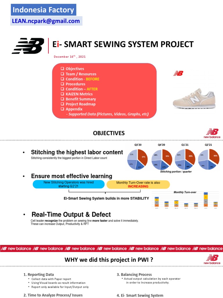 Ei-Smart Sewing System Project Overview | PDF | Internet Of Things ...