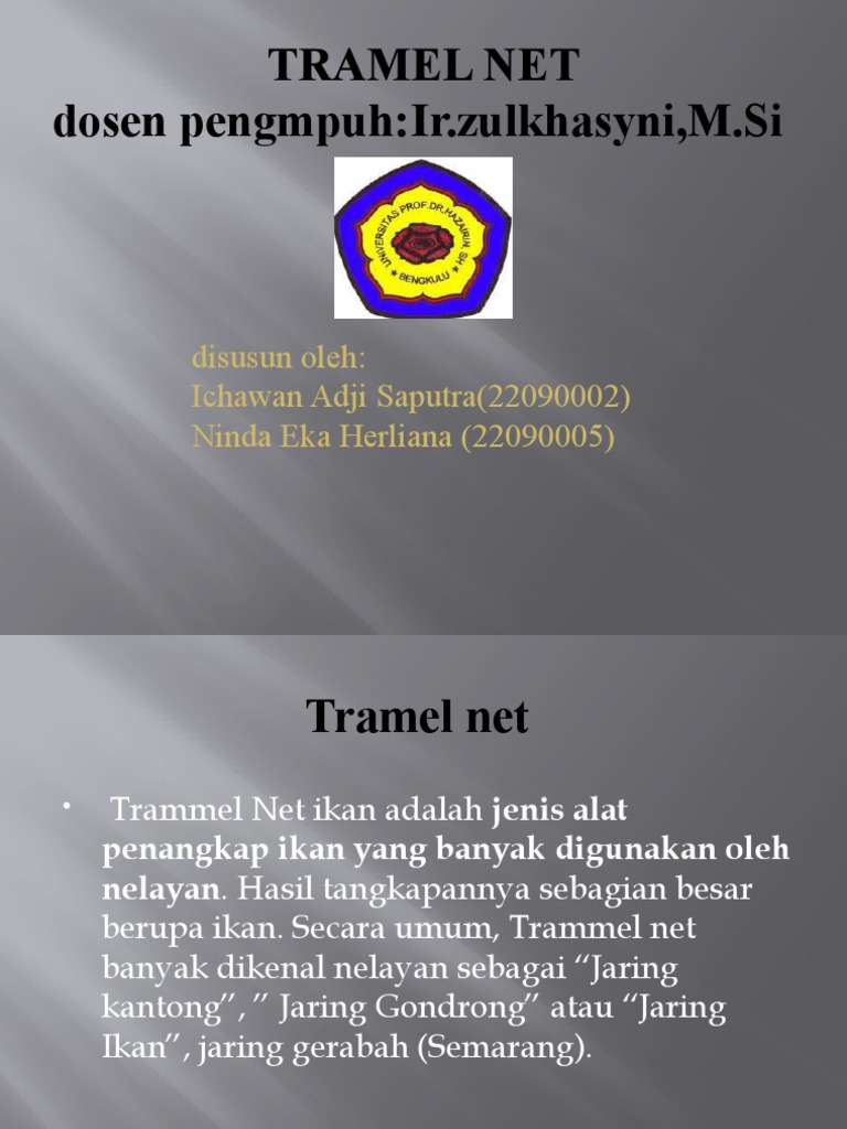 Panduan Trammel Net untuk Nelayan | PDF