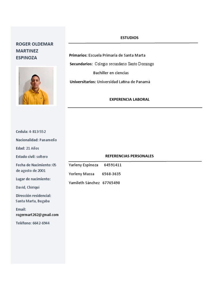 Curriculum Irma | PDF