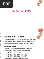 Panduan Skoring Tes Pauli | PDF