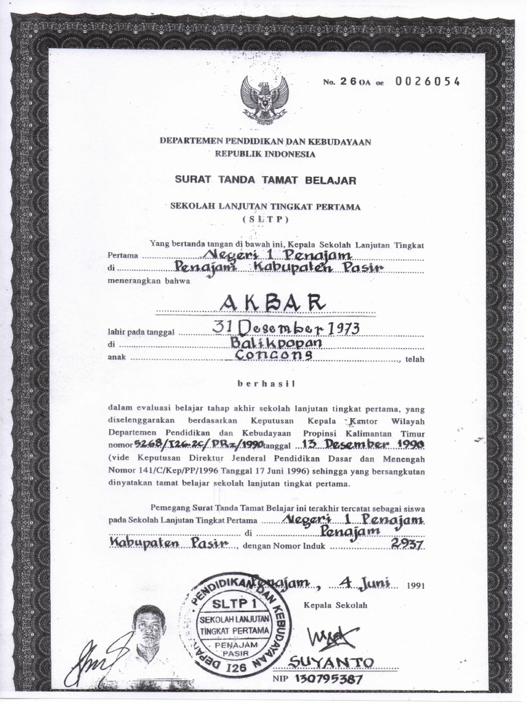 CV Akbar | PDF