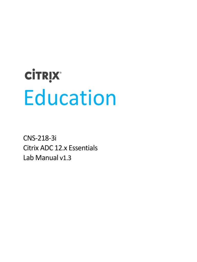 CNS 222 3I en StudentExerciseWorkbook 1 3 Days v01 | PDF | Command Line ...